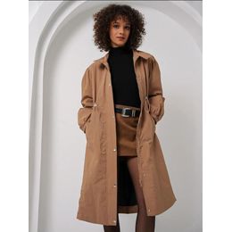 Bigdart Between-Seasons Coat female Beige size S