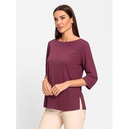 Heine 3/4-Arm-Shirt in bordeaux | Gr.: 36