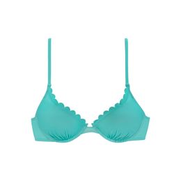 Lascana Bikinitop Damen Gr&ouml;&szlig;e 80 t&uuml;rkis