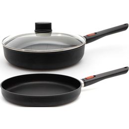 Pfannen-Set WOLL MADE IN GERMANY "Eco Lite", schwarz, Ø:28cm, Pfannen, Induktion, Made in Germany