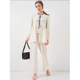 Bigdart Hosenanzug Damen Gr&ouml;&szlig;e 44 hellbeige