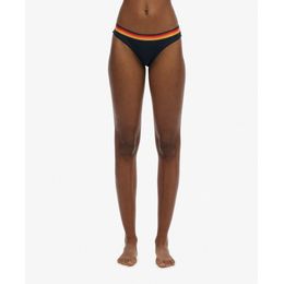 Superdry Bikinihose Damen Größe S marine / dunkelorange / rot