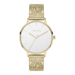 Tamaris Uhr Damen Gr&ouml;&szlig;e One Size gold / wei&szlig;