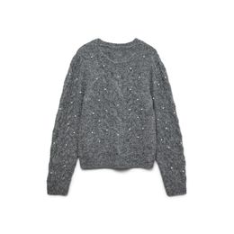 V&eacute;ro Moda VERO MODA Pullover 'VMNOVAH' Damen Gr&ouml;&szlig;e M grau