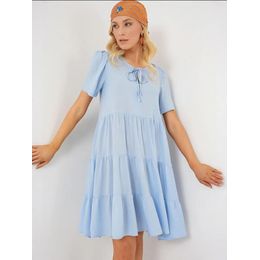 Bigdart Kleid Damen Gr&ouml;&szlig;e 42 hellblau Winterkleid