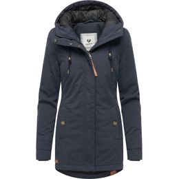 Ragwear Parka 'Monadena' Damen Größe L navy Winterjacke