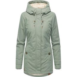 Ragwear Parka 'Monadena' Damen Größe 5XL ecru / pastellgrün Winterjacke
