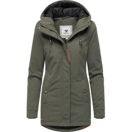 Ragwear Parka 'Monadena' Damen Größe S oliv Winterjacke