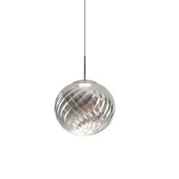 Tom Dixon Whirl Pendant LED Silver Dichroic