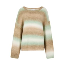 Apricot Pullover Damen Größe XXL dunkelbeige / mint / weiß