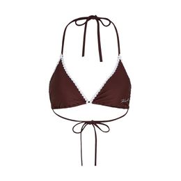 K by KARL LAGERFELD Karl Lagerfeld Bikini Top female Brown size L