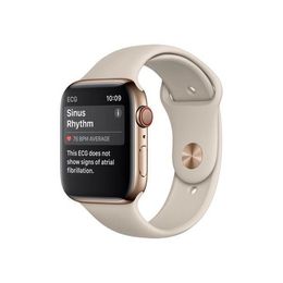 Apple Watch Series 5 (2019) GPS + Cellular 44 mm - Aluminium Gold - Sportarmband Polarstern