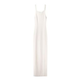 Bershka Knitted dress female White size S