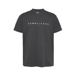 Tommy Jeans T-Shirt Herren Größe L graphit / weiß
