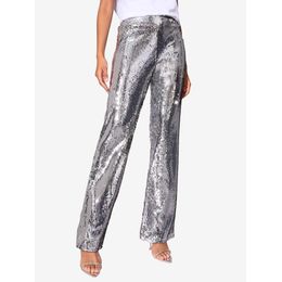 Lipsy Hose Damen Gr&ouml;&szlig;e 44 silber