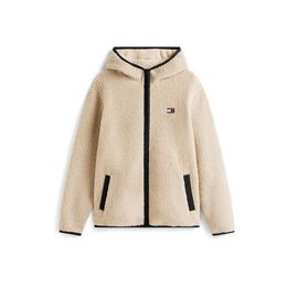 Tommy Jeans Fleecejacke Herren Größe XL beige