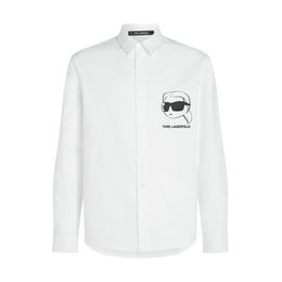 K by KARL LAGERFELD Karl Lagerfeld Button Up Shirt male White size XL