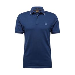BOSS Poloshirt 'Passertip' Herren Gr&ouml;&szlig;e 6XL blau / wei&szlig;