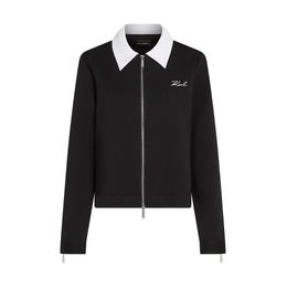 K by KARL LAGERFELD Karl Lagerfeld Sweatjacke Damen Größe M schwarz / weiß