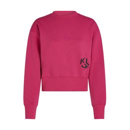 KARL LAGERFELD JEANS Sweatshirt female Pink size XS