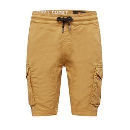 Alpha Industries Shorts Herren Gr&ouml;&szlig;e 38 khaki / rot / wei&szlig;