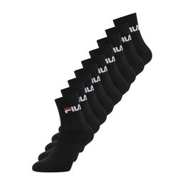 Fila Socken Damen Gr&ouml;&szlig;e 35/38 rot / schwarz / wei&szlig;