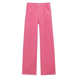 Pull&Bear Pull&bear Pants female Pink size 46