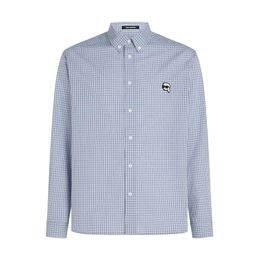 K by KARL LAGERFELD Karl Lagerfeld Button Up Shirt male Blue size M