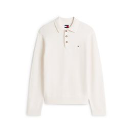 Tommy Jeans Pullover 'ESSENTIAL' Herren Gr&ouml;&szlig;e S wollwei&szlig;
