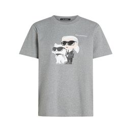 K by KARL LAGERFELD Karl Lagerfeld Shirt female Grey size L