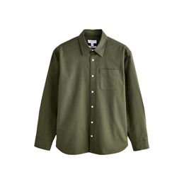 next Button Up Shirt male Green size 4XL