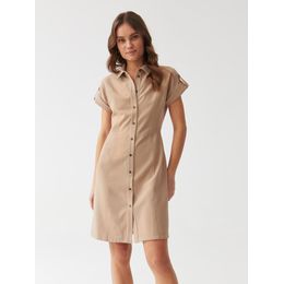TATUUM Kleid 'FILA' Damen Gr&ouml;&szlig;e 34 beige Winterkleid