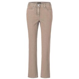 GOLDNER Jeans 'Carla' female Beige size 42