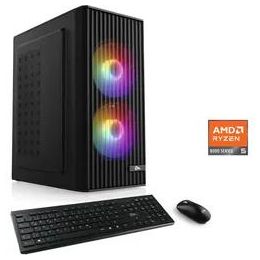 CSL PC "Spectrum V26325", schwarz, Microsoft Windows 11 Home (64 Bit), 32 GB RAM 1.000 GB SSD, Desktop-PCs, PC