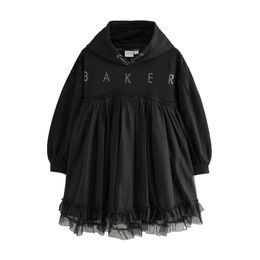 Baker by Ted Baker Kleid Mädchen Größe 158 schwarz / silber