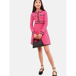 Lipsy Kleid Mädchen Größe 168 fuchsia / schwarz