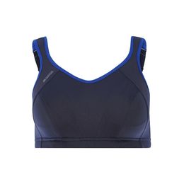 Shock Absorber Sport-BH Damen Größe M/L blau / anthrazit