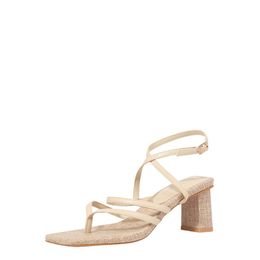 Warehouse T-Bar Sandals female Beige size 5