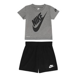 Nike Sportswear Set 'FUTURA' Jungen Gr&ouml;&szlig;e 74/80 dunkelgrau / schwarz / wei&szlig;