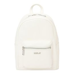 Replay Rucksack Damen Größe One Size silber / weiß