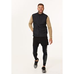 Funktionsweste Endurance "Hugoee", Herren, Gr. XXL, schwarz, 100% Polyester, normal, hoch geschlossener Ausschnitt, Westen Funktionsweste, aus winddichtem Material