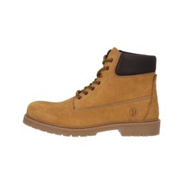 Palado Schnürstiefel 'Pantumil' Herren Größe 41 camel / hellbraun / schwarz