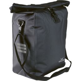 Fahrradtasche "Fahrradtasche Wasserdicht" Gr. 18, schwarz, GREENLANDS BICYCLE BAGS, Taschen, Damen, B/H/T: 27cm x 49cm x 14cm 18, Tarpaulin, B:27cm H:49cm T:14cm