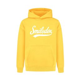 Smilodox Sweatshirt 'Lorik' Herren Gr&ouml;&szlig;e XXL gelb / wei&szlig;