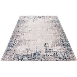 Teppich Obsession "My Phoenix 120", blau (hellblau), B:120cm H:9mm L:170cm, Polyester, Teppiche, Teppich, modernes 3D-Design, ideal im Wohnzimmer & Schlafzimmer