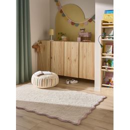 Lytte Waschbarer Kinderteppich Emilia Rosa 90x130 cm - Waschbarer Teppich für Kinderzimmer