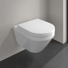 Villeroy & Boch Villeroy & Boch Architectura Toilette wandhängend mit TwistFlush, 4694CLR1,