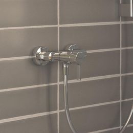 Hansgrohe LivaFine Aufputz-Duscharmatur mit Mischer, 72665000,