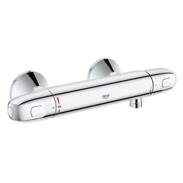 Grohe Grohtherm 1000 Aufputz-Duscharmatur mit Thermostat, 34550000,