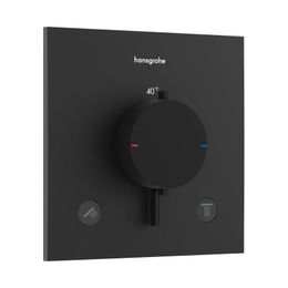 Hansgrohe LivaFine Unterputz-Duscharmatur mit Thermostat, 2 Verbraucher, 15622670,